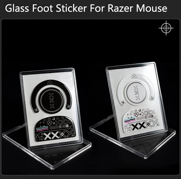 for Razer Mouse Skates Compatible with Razer Viper/Viper Ultimate/Viper 8K Hz Sweatproof Anti-Slip for Razer Viper Glass Mouse Skates
