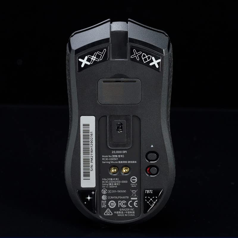 for Razer Mouse Skates Compatible with Razer Viper/Viper Ultimate/Viper 8K Hz Sweatproof Anti-Slip for Razer Viper Glass Mouse Skates