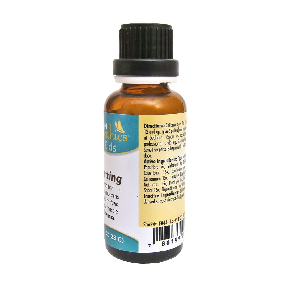 Newton Homeopathics Kids Bedwetting Pellets 1 oz. Bottle, 28 g Homeopathy for Kids Homeopathic Remedy