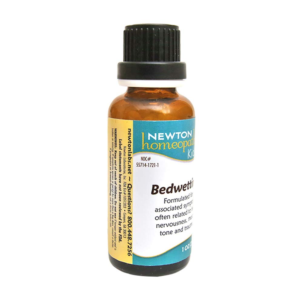 Newton Homeopathics Kids Bedwetting Pellets 1 oz. Bottle, 28 g Homeopathy for Kids Homeopathic Remedy