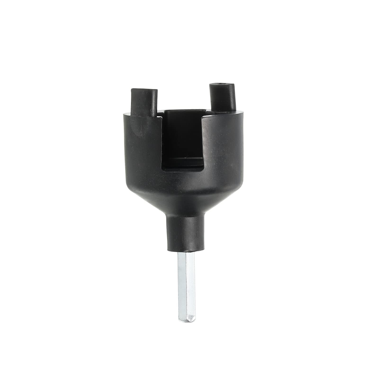 PATIKIL Electric Fence Insulator Screw-in Ring Insulator Wood Post Insulator for Farm Fencing Power Grid System