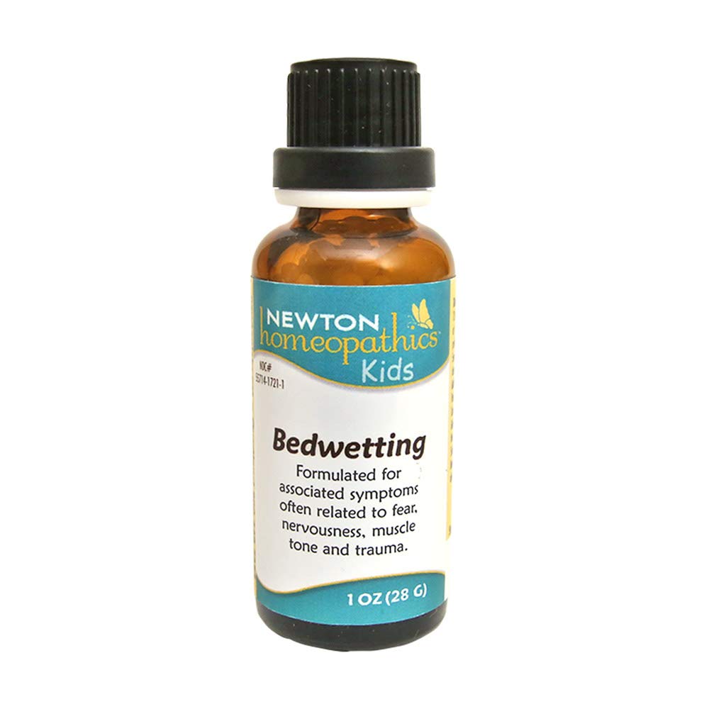 Newton Homeopathics Kids Bedwetting Pellets 1 oz. Bottle, 28 g Homeopathy for Kids Homeopathic Remedy