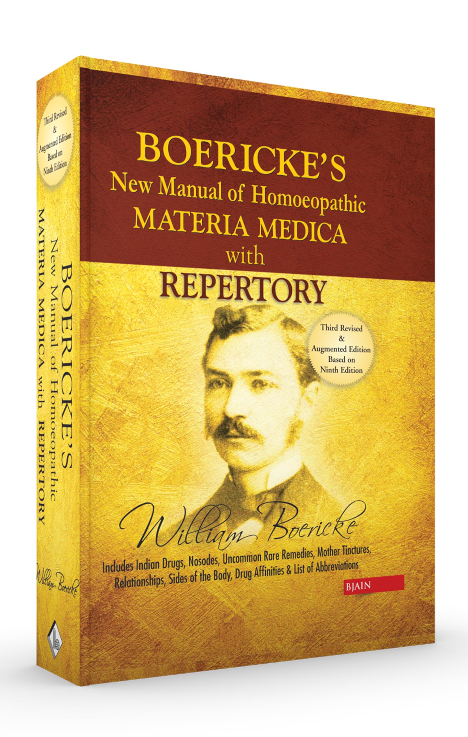Boericke's New Manual of Homeopathic Materia Medica with Repertory