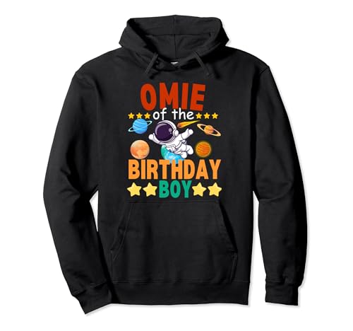 OMIE of the Birthday Boy Astronaut Solar System Matching Pullover Hoodie