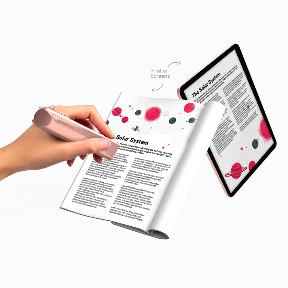 OrCam Learn Helps Students or Individuals with Learning Disabilities to Read, Dyslexia or any Reading Challenges. Enhanced Interactive Learning! (Mint Green) - Lifetime Subscription