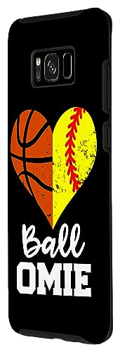 Galaxy S8+ Ball Omie Heart Funny Softball Basketball Omie Case