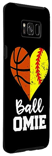 Galaxy S8+ Ball Omie Heart Funny Softball Basketball Omie Case