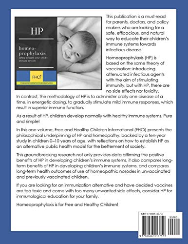 Long-Term Homeoprophylaxis Study in Children in North America: Part One and Part Two: Establishing Homeoprophylaxis as a Public Health Model