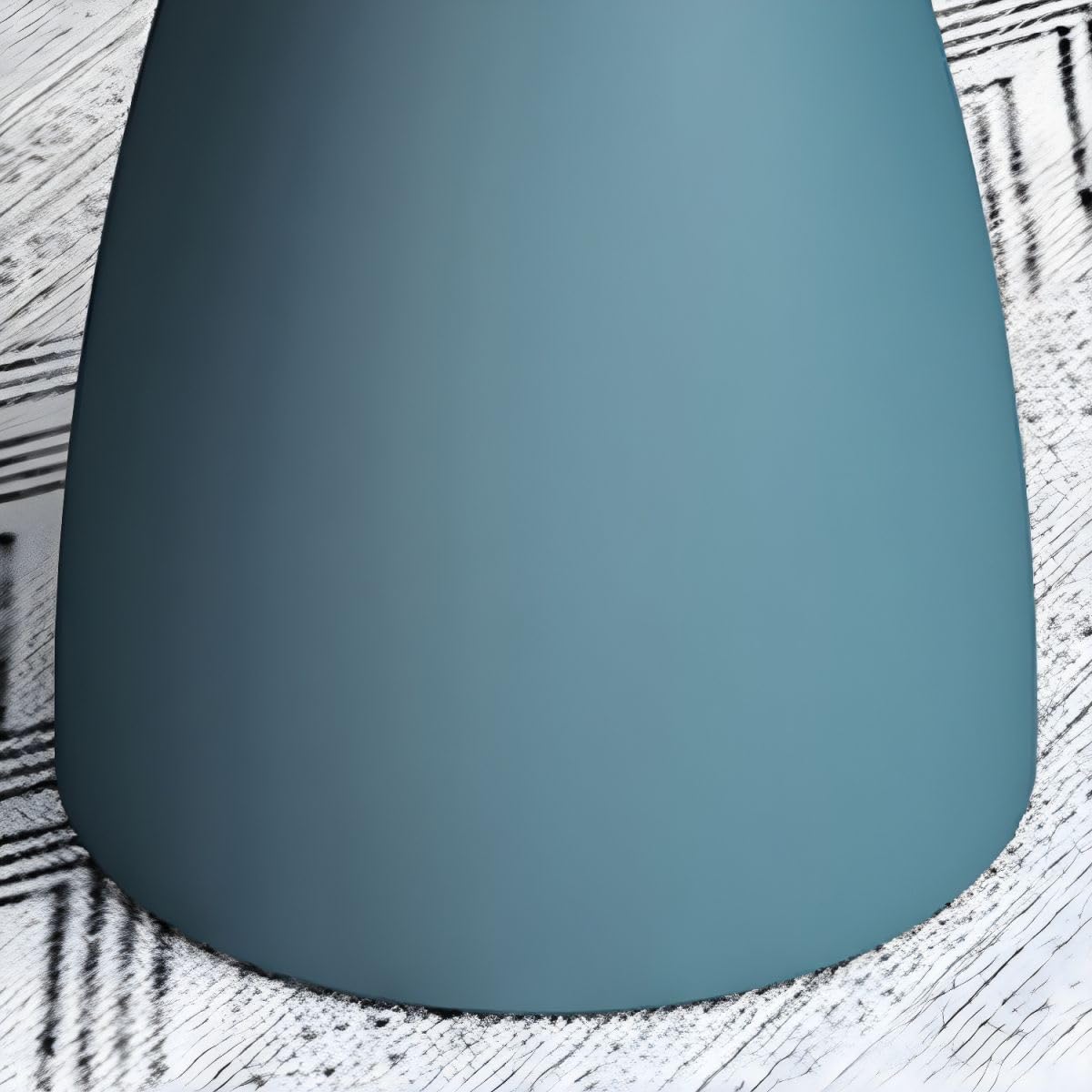 KWOKING Modern Slate Pedestal Coffee Table Round Cocktail Table Italian Tea Table, Creative Slate Coffee Table,Living Room Sofa Table, Simple Small Round Table White Blue 24" L x 24" W x 18" H