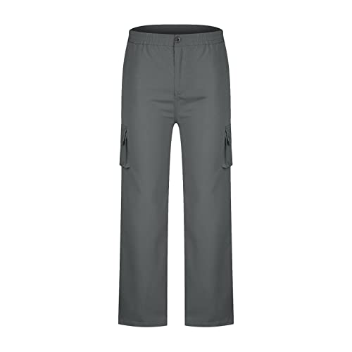 Women Wide Leg Cargo Pants High Waist Straight Pant Combat Military Trousers Trendy Casual Baggy Y2K Sweatpants Pantalones Cargo Mujer. Pantalones Deportivos Rojos Mujer Dark Gray