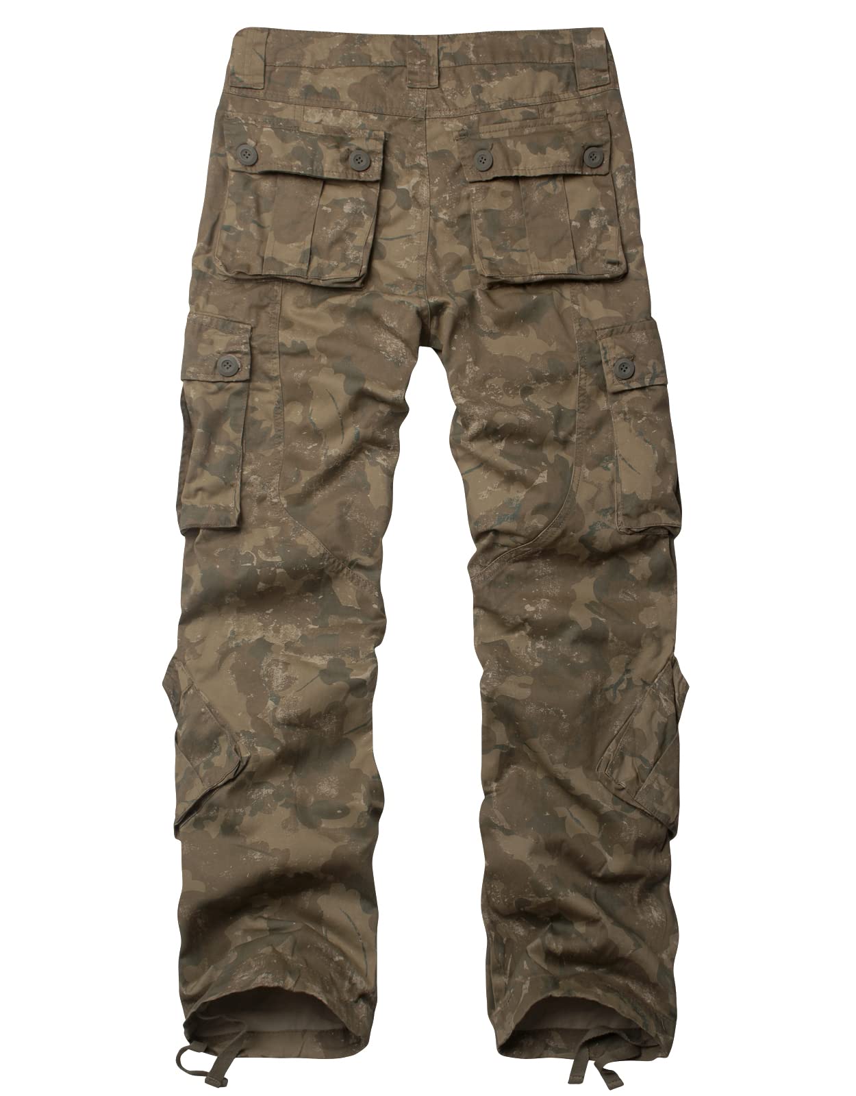 Match Men's Military Camouflage Wild Cargo Pants (44,Dark Forest camo)