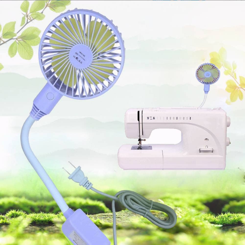 Pssopp Mini Fan Desk Fan, Magnetic Fan Three Speed Adjustable Cooling Desktop Fans Ultra Quiet Flexible Electric Fans with Super Magnetic Base for Home Use