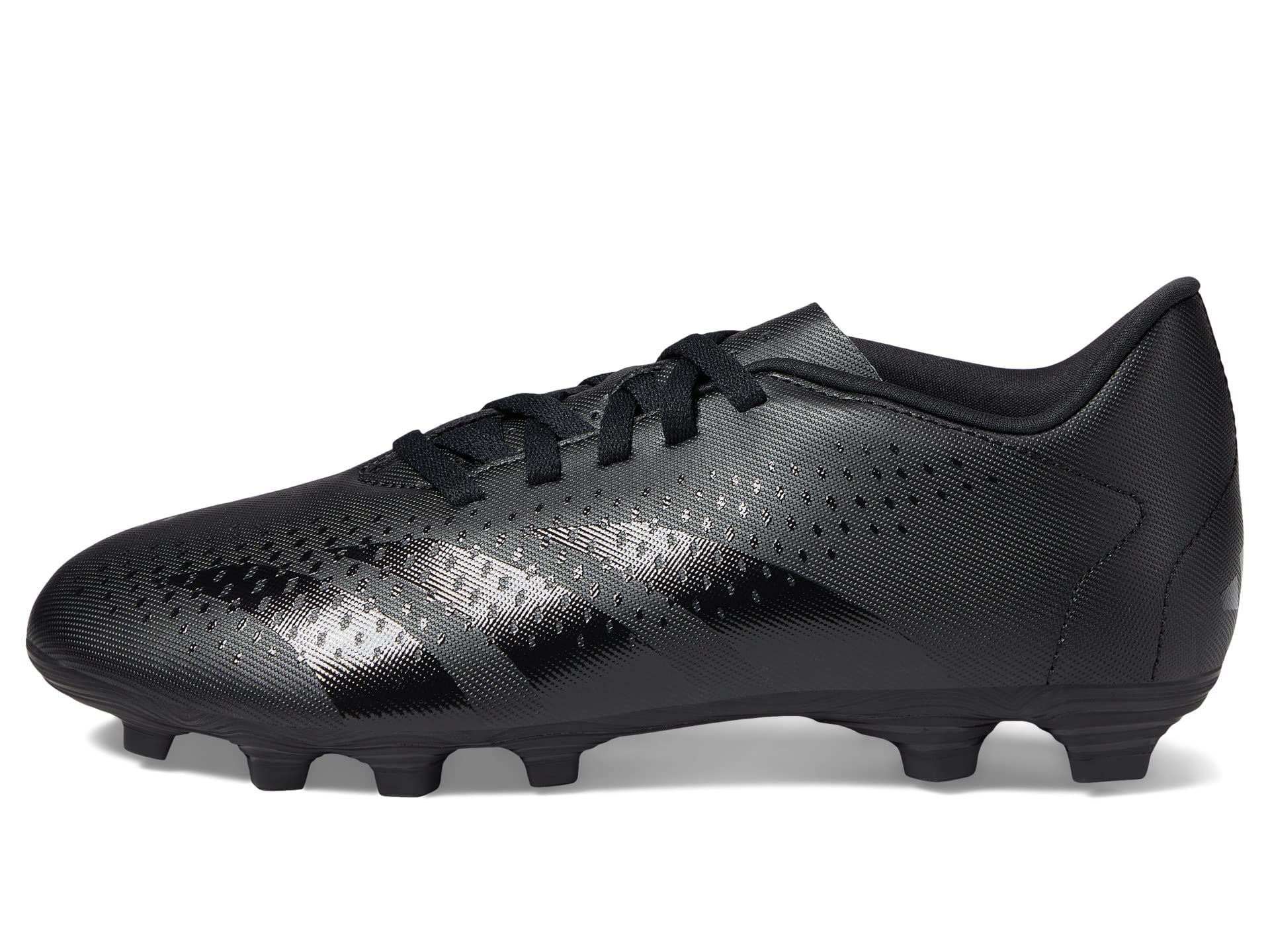adidas Predator Match Unisex-Child Shin Guards Accuracy.4 Flexible Ground Black/Black/White 4.5