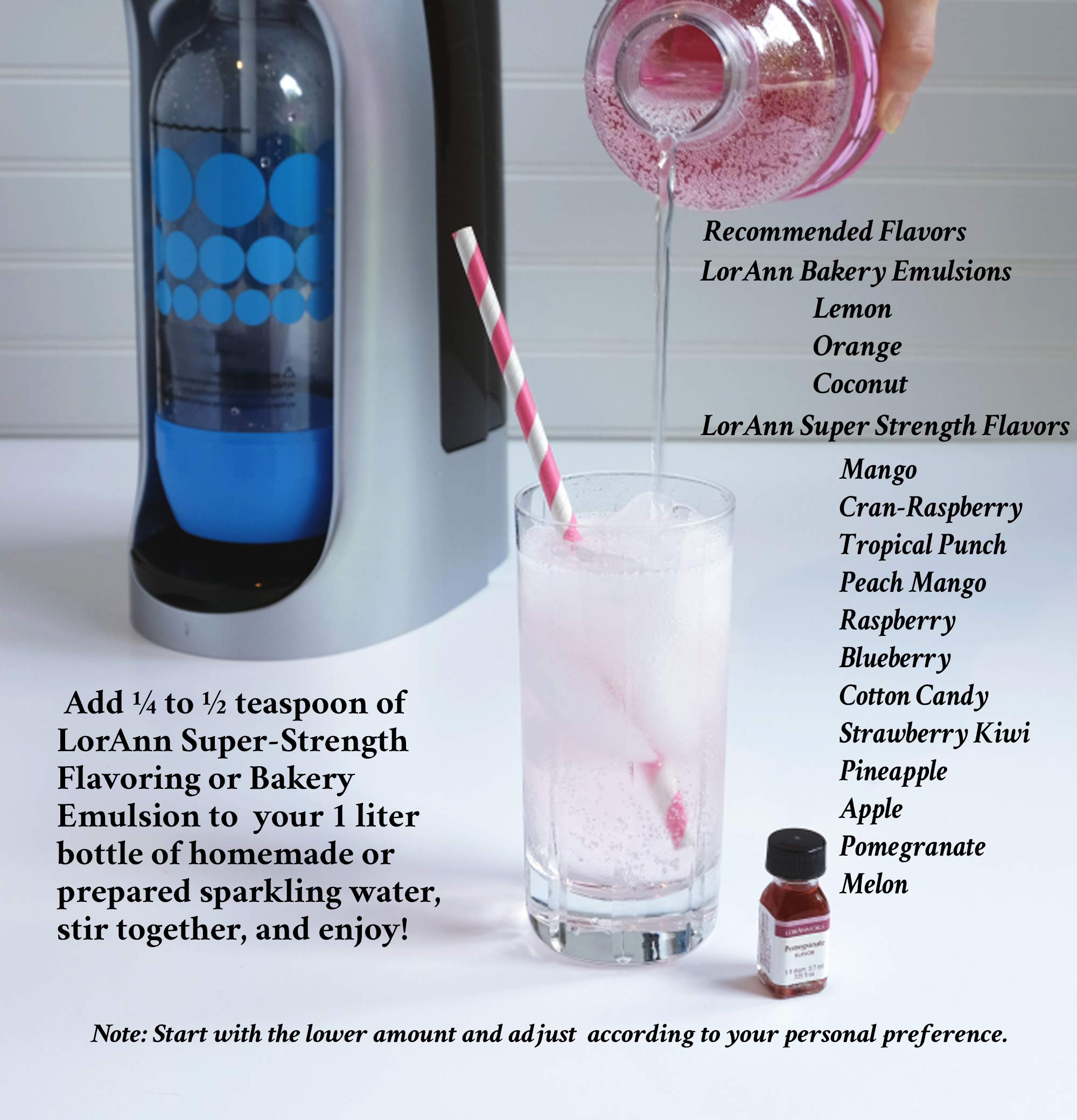LorAnn SS flavors 10 pack of 1 dram bottles (.125 fl oz - 3.7ml) YOU CHOOSE THE FLAVORS Plus a 1 dram dropper