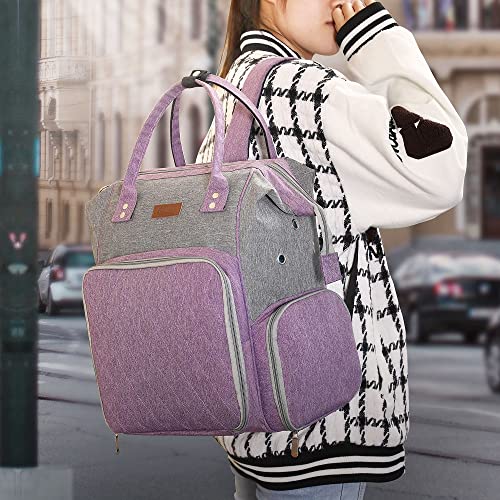 KOKNIT Large Crochet Storage Backpack Organizer,Portable Knitting Bags and Totes Organizer with Inner Divider,Yarn Storage Backpack for Carrying Projects,Knitting Needles,Crochet Hooks(Bags Only)