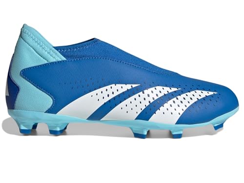 adidas Predator Accuracy.4 Turf Sneaker, Bright Royal/White/Bliss Blue, 3 US Unisex Little Kid