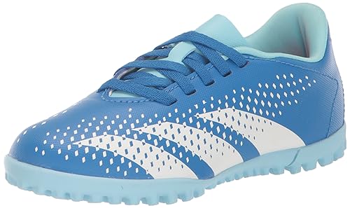 adidas Predator Accuracy.4 Turf Sneaker, Bright Royal/White/Bliss Blue, 3 US Unisex Little Kid