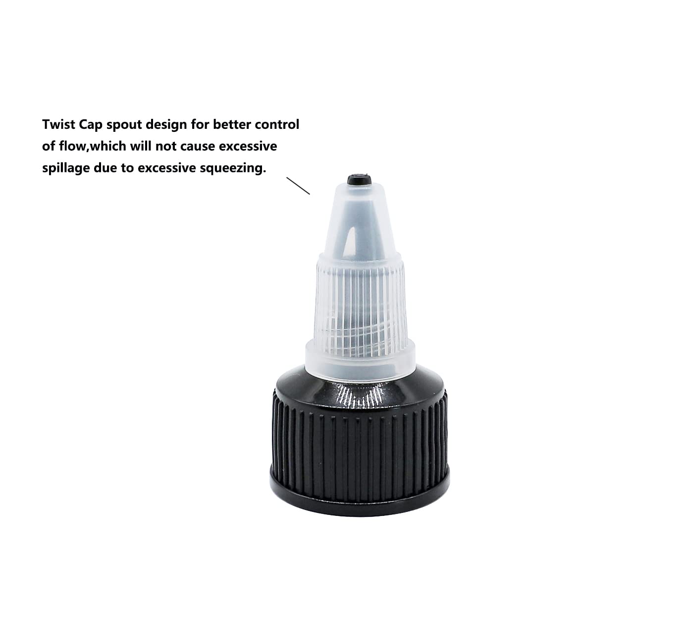 HuoHuo Hard Plastic Extruded Liquid Bottle,PET Plastic Bottle,Dispensing Bottle 28 Pcs 0.5 oz Bottles,Laboratory wash Bottle,drip Bottle,Ink Bottle,Watercolor Pigment Bottle(15ml)