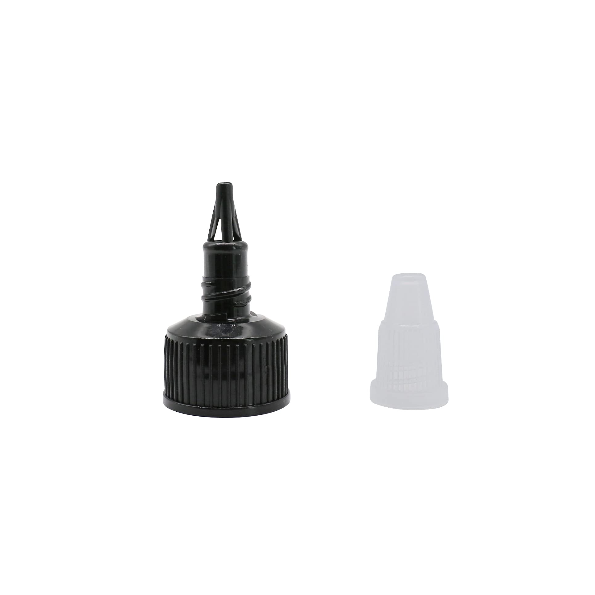 HuoHuo Hard Plastic Extruded Liquid Bottle,PET Plastic Bottle,Dispensing Bottle 28 Pcs 0.5 oz Bottles,Laboratory wash Bottle,drip Bottle,Ink Bottle,Watercolor Pigment Bottle(15ml)