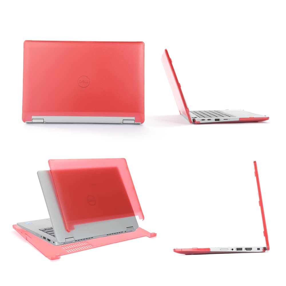 mCover Case ONLY Compatible for 2021~2024 13.3" Dell Latitude 5320 5330 5340 5350 2-in-1 Windows Laptop Notebook Computer (NOT Fitting Any Other Dell Models) - Pink