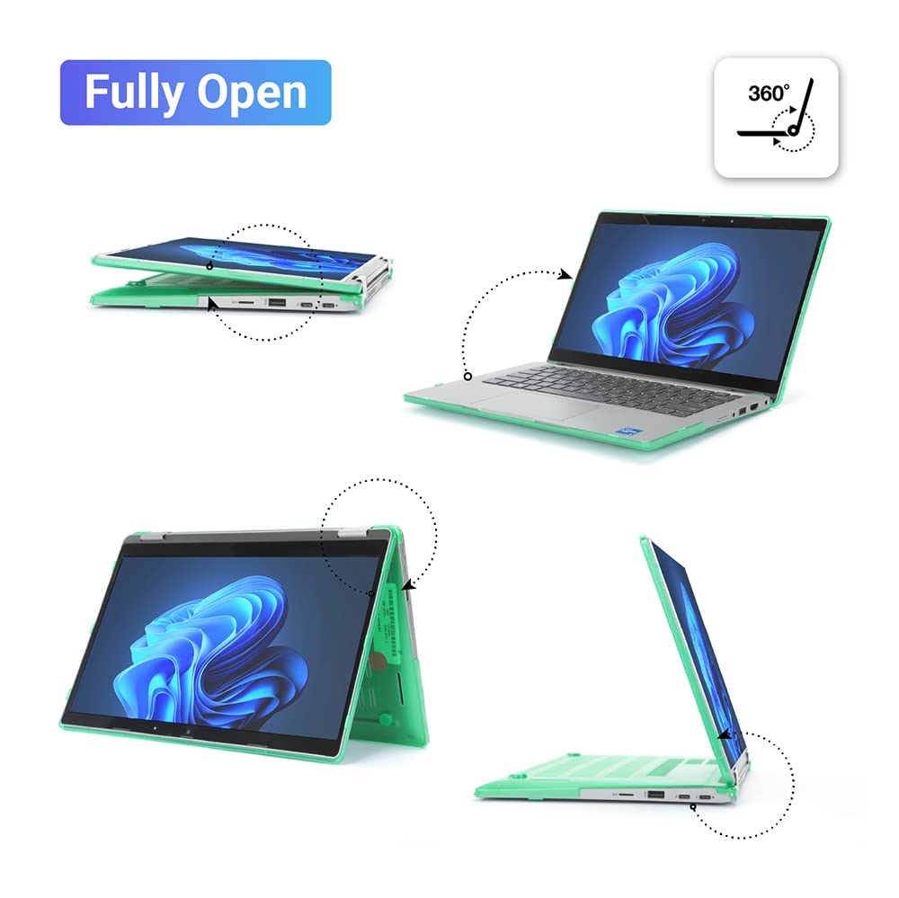 mCover Case ONLY Compatible for 2021~2024 13.3" Dell Latitude 5320 5330 5340 5350 2-in-1 Windows Laptop Notebook Computer (NOT Fitting Any Other Dell Models) - Pink