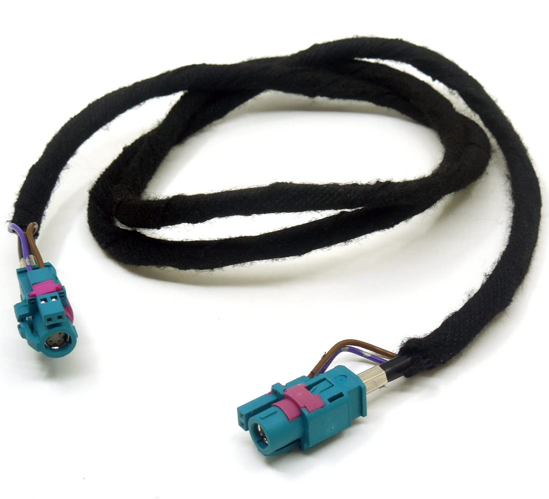 colorparts2016 HSD LVDS Vedio Cable 80cm 4+2P Dacar Compatible with BMW NBT EVO Unit CID Monitor Retrofit