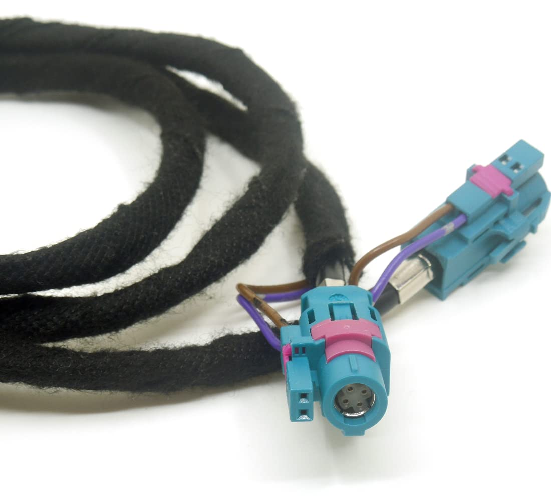 colorparts2016 HSD LVDS Vedio Cable 80cm 4+2P Dacar Compatible with BMW NBT EVO Unit CID Monitor Retrofit
