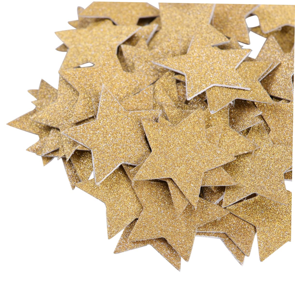 Gadpiparty 100pcs Wedding Table Scatter Five Stars Confetti Star Glitter Confetti for Confetti Paper Heart Confetti Paper Confetti Valentine Confetti Cake Decor Tableware Baby Dining Table