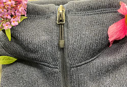 Hair Tie Zipper Pull (black)