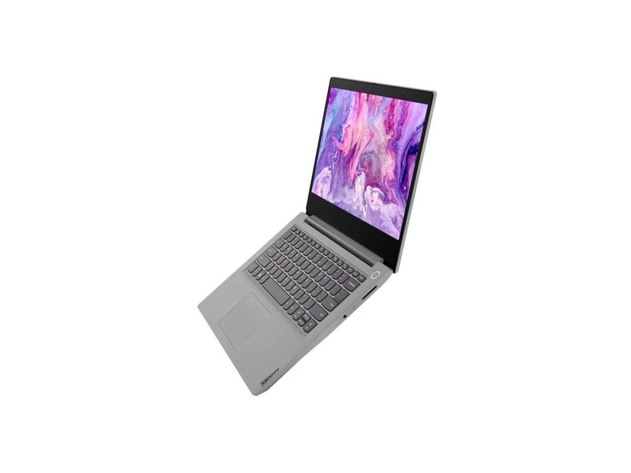Lenovo Ideapad 3 14" FHD Laptop, Intel Core i3-1115G4, 4GB, 128GB SSD, Windows 11 in S Mode, Platinum Grey + Accessories