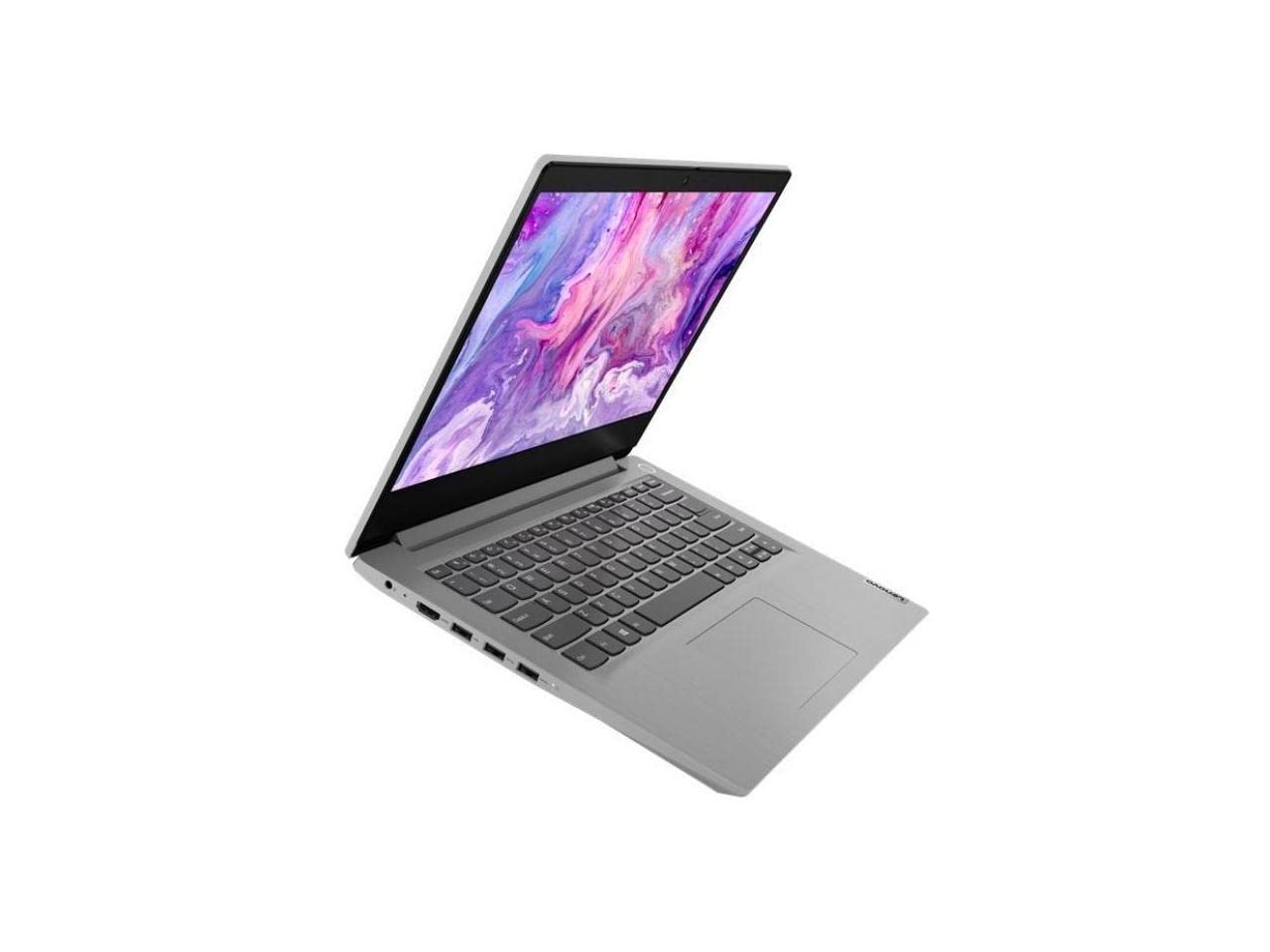Lenovo Ideapad 3 14" FHD Laptop, Intel Core i3-1115G4, 4GB, 128GB SSD, Windows 11 in S Mode, Platinum Grey + Accessories