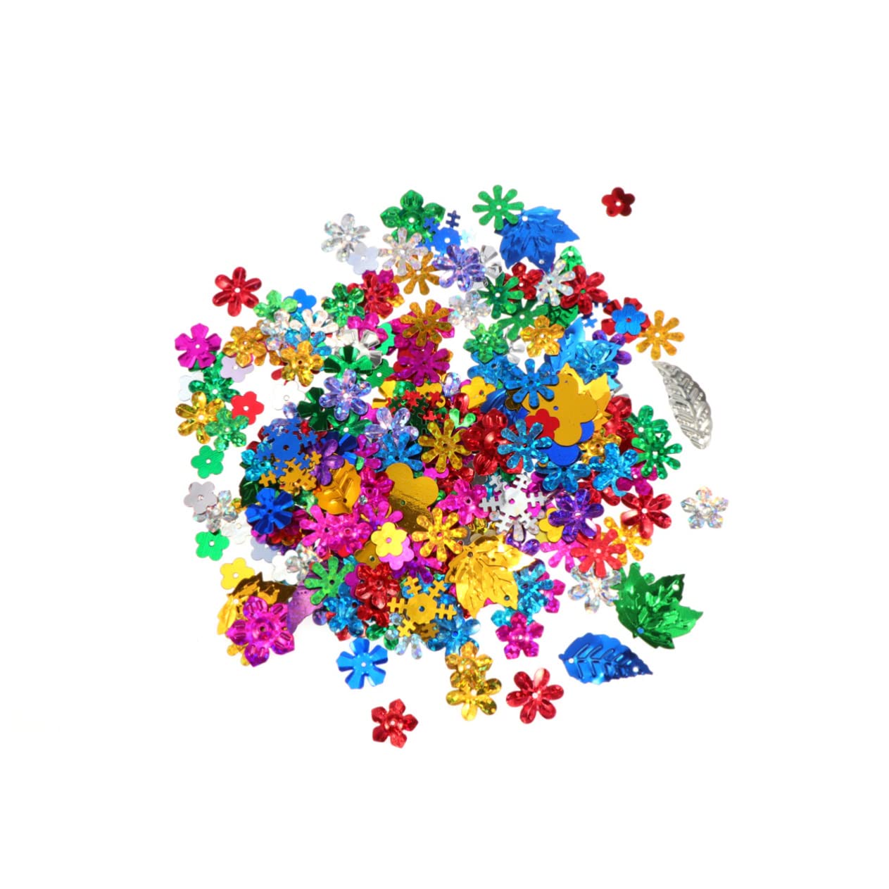 COHEALI 50 Grams Sequin Craft Mix Sequin Confetti Mix for Projects Assorted Glitter Sequins Sequins for Decor