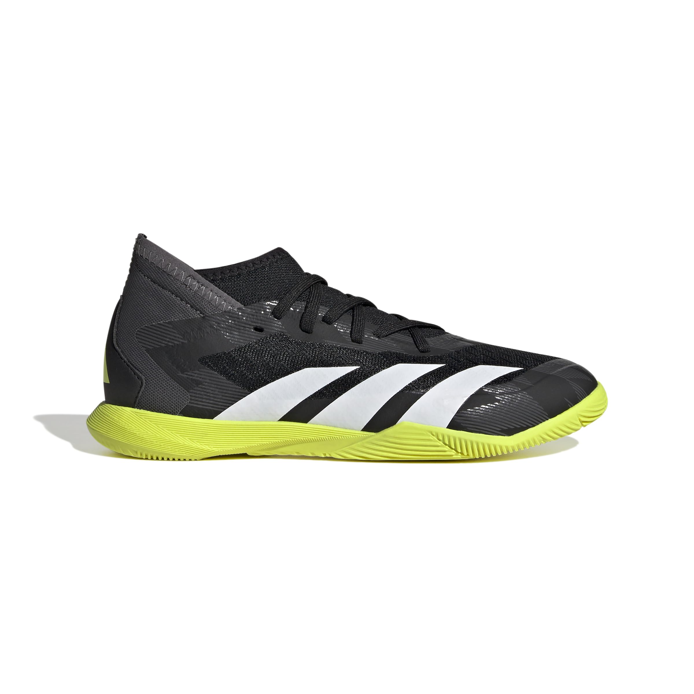 adidas Predator Accuracy Injection.3 Indoor Boots Kids - Indoor Black Boots with Grippy Soles, Made from Recycled Materials (US Footwear Size System, Big Kid, Numeric, Medium, 3.5)