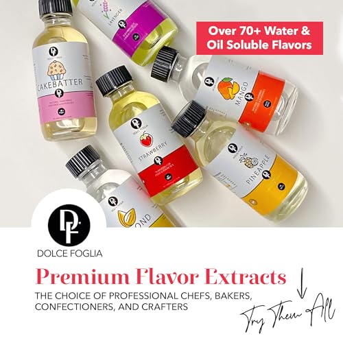 Dolce Flav Natural Cola Extract - 2 Ounce Oil-Soluble Multipurpose Flavoring Ideal for Candy Making, Baking, Lip Balm, and Ice Cream - Perfect Kitchen Gift for Holidays