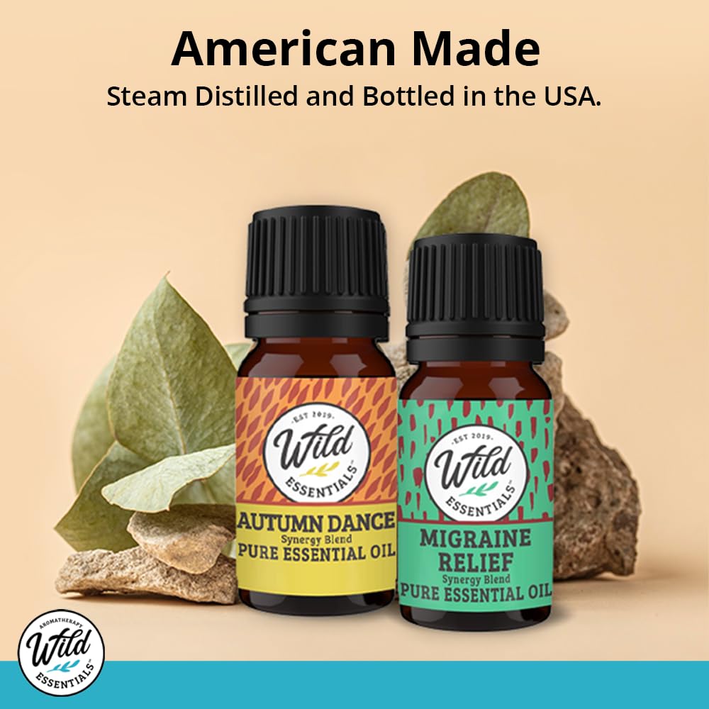 Wild Essentials Quit Smoking 100% Pure Essential Oil Synergy Blend - 10ml, Premium Grade, Use tor Help Quench Cravings The Natural Way! Made and Bottled in The USA