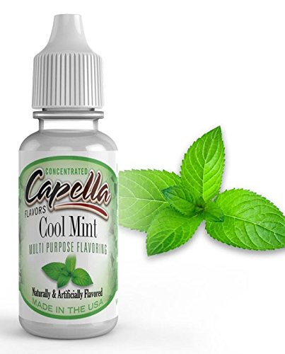 Capella Flavor Drops, 4 Pack Assortment Bundle - Sweet Strawberry, Sweet Watermelon, Pink Lemonade, Cool Mint