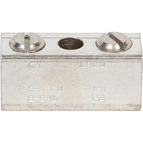 Morris Products Dual Rated Electrical Splice Kit 2 Screw Connector Includes Mechanical Connector, Heat Shrinking Tubing 8-2 AWG Dual Rated Butt Splice– for Repairing USE Cable, 1-Pack 67002