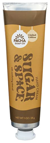 PACHA SOAP Sugar & Spice Hand Cream, 1 OZ