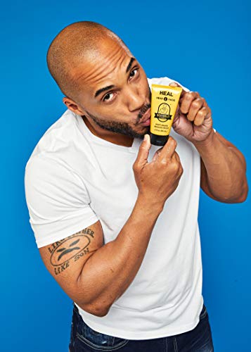Bee Bald HEAL Post-Shave Healing Balm Immediately Calms & Soothes Damaged Skin, Treats Bumps, Redness, Razor Burn & Other Shaving Related Irritations.