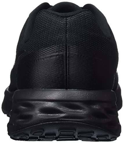Nike Revolution 6 Black/Black-DK Smoke Grey 8.5