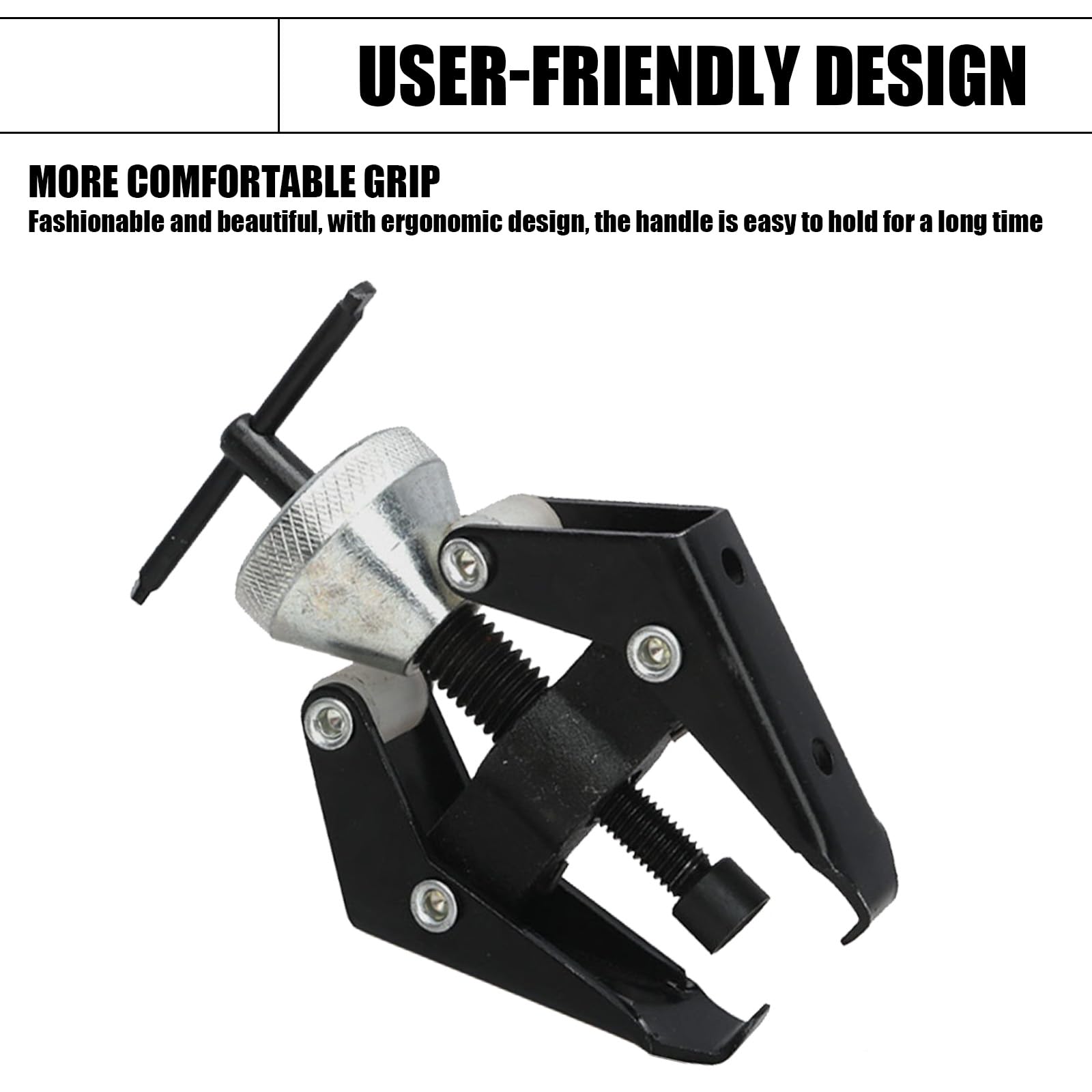 ZBGUN 1 PC Car Wiper Puller, Fixed Ball-Type Windshield Wiper Arm Deletion Special Tool, Universal Auxiliary Repair Accessories, Product Compatible with Cars, Trucks, Vans, SUVs, Trailers (Black)