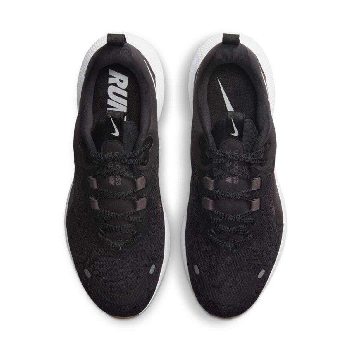 Nike Women's React Escape RN 2 Running Shoes, Black/White-Dk Smokey Grey-Sail, 9.5 US