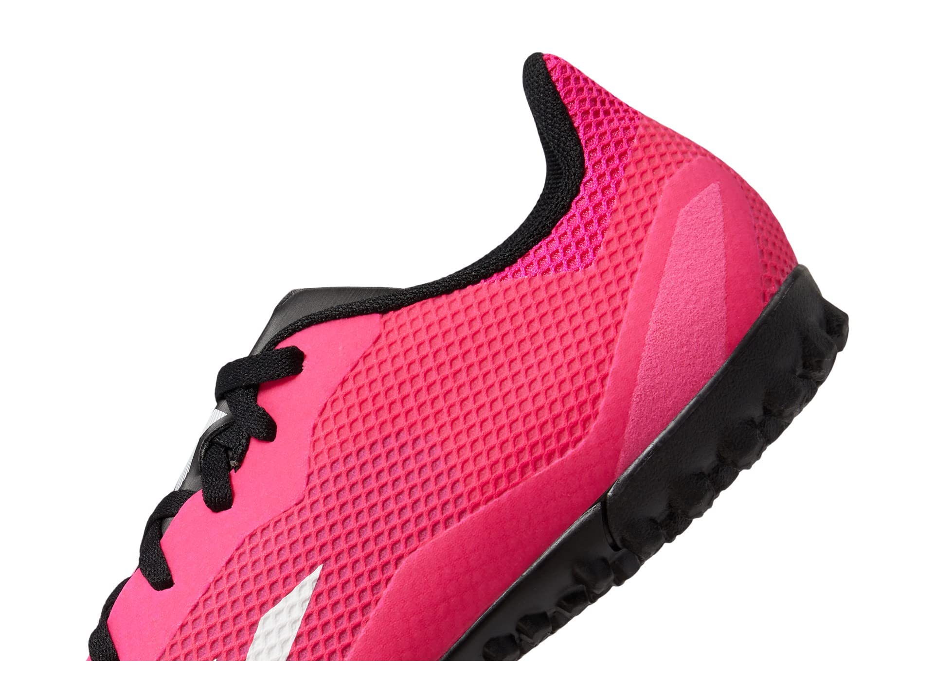 adidas X SPEEDPORTAL.4 Turf Soccer Shoe, Team Shock Pink/White/Black, 3.5 US Unisex Little Kid