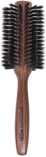 Spornette Classic German Porcupine Bundle with Deville 2.5 Inch Round Boar Bristle