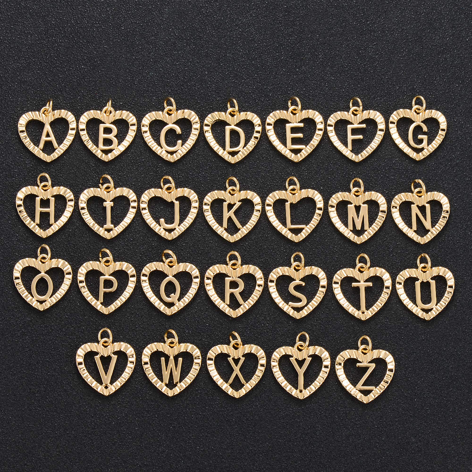 YANODA Initial Ankle Bracelets for Women 14K Gold Plated Layered Figaro Chain Letter Initial Anklets Handmade Layered Heart Ankle Bracelets Personalized Jewelry for Women C