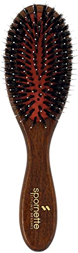 Spornette Classic German Porcupine Bundle with Deville 2.5 Inch Round Boar Bristle