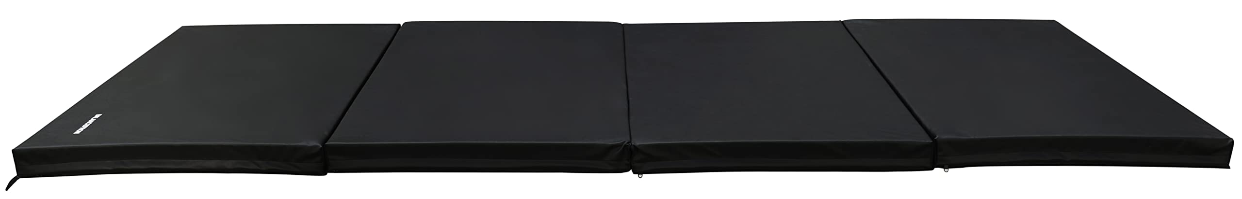 All Purpose 4'x10'x3" Extra Thick High Density Anti Tear Gymnastics Gym Folding Exercise Aerobics Mats, Multiple Colors