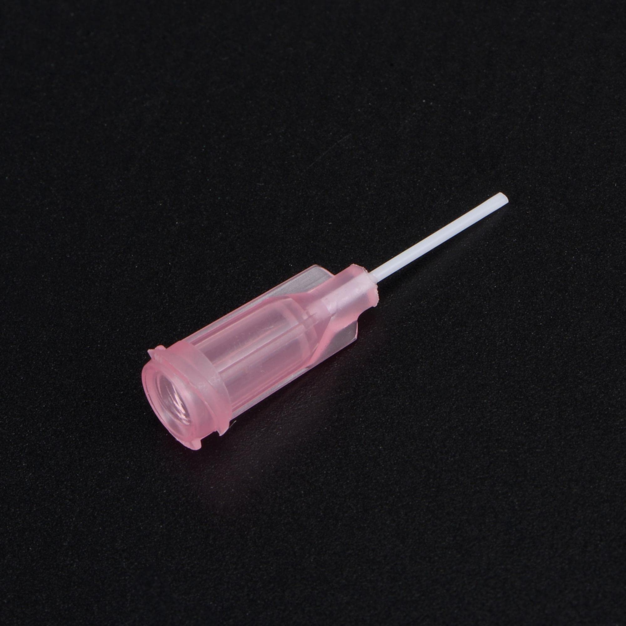 uxcell 50 Pcs 20G Plastic Dispensing Needles, 1/2" PP Glue Needle Tube Blunt Luer Lock Tips with PP Flexible Needle for Liquid Glue Gun, Pink