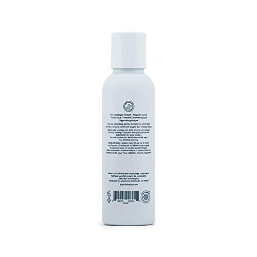 Pipette Belly Oil with Renewable Plant-Derived Squalane - Belly Oil For Pregnancy Stretch Marks, Pre and Postpartum Skincare, 4 fl oz