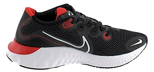 Nike Men's Renew Run Running Shoes (Black/White-University Red, 9.5)